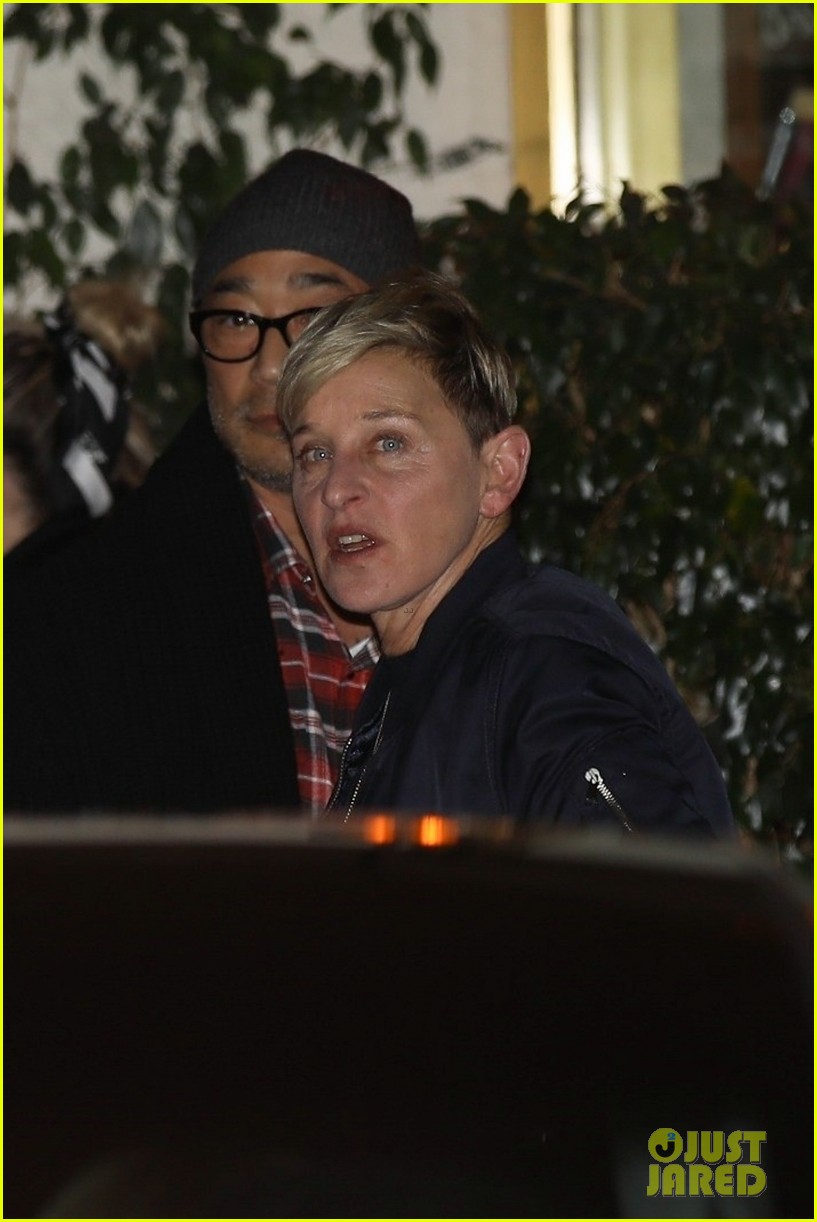 Ellen DeGeneres Steps Out for Jennifer Aniston's Birthday Party!: Photo ...