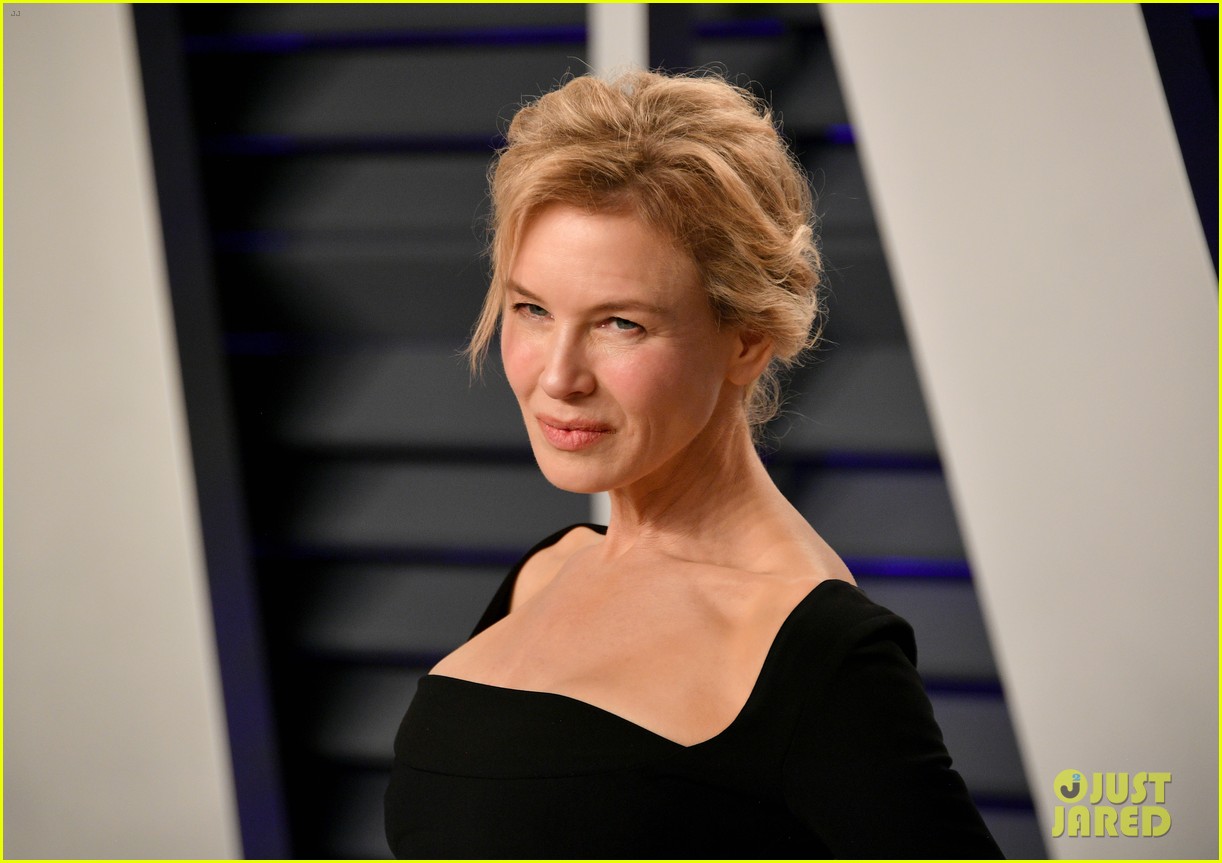 Isla Fisher & Renee Zellweger Get Glam for Vanity Fair's Oscars Party ...
