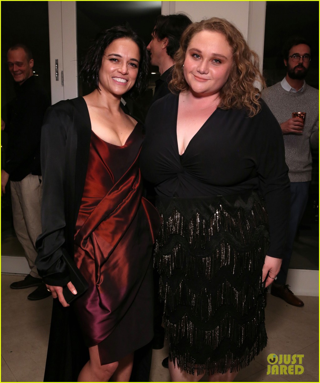 Laura Harrier & Danielle Macdonald Buddy Up at 10-Year Anniversary Of ...