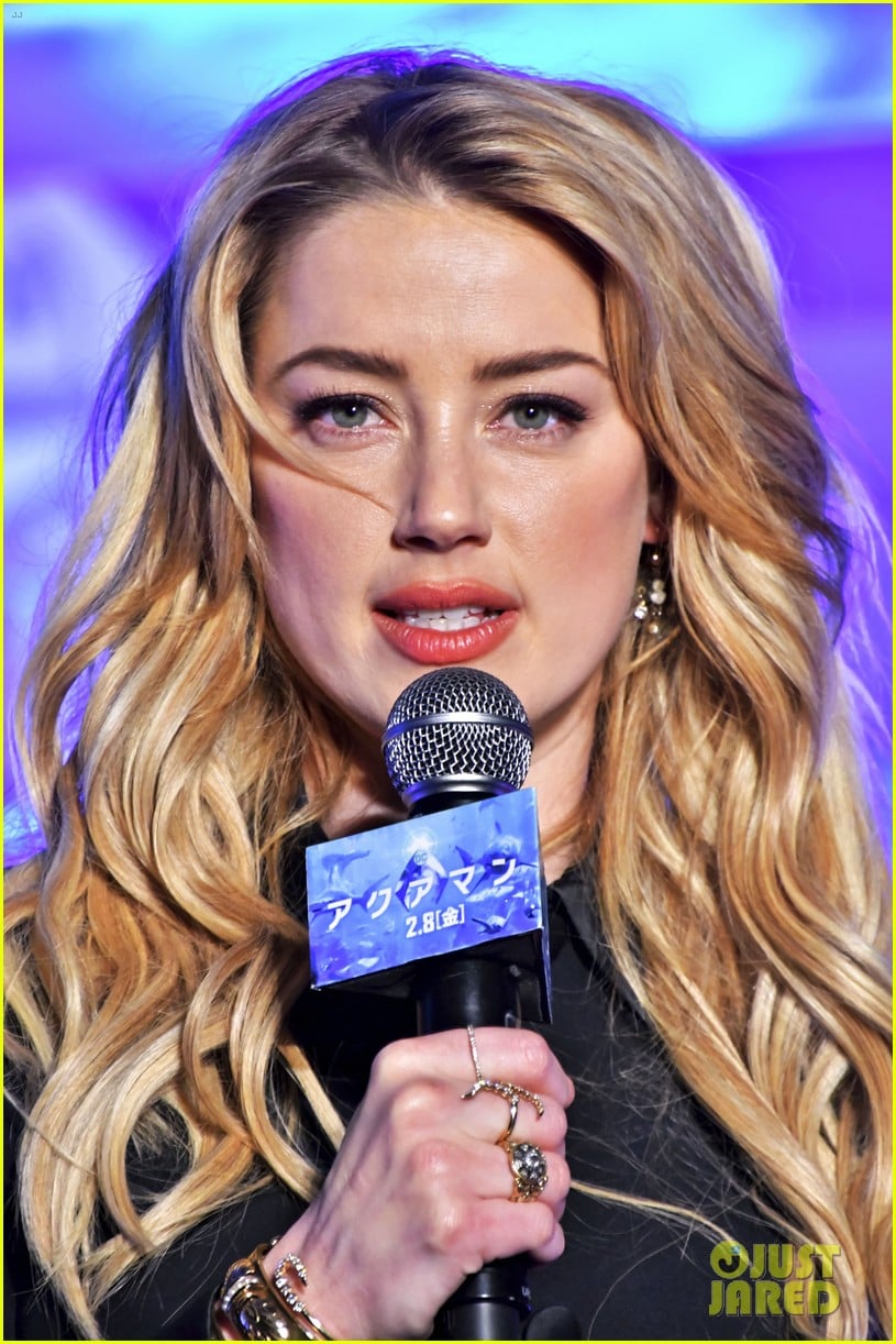 Amber Heard Promotes 'Aquaman' in Japan!: Photo 4223109 | Amber Heard ...