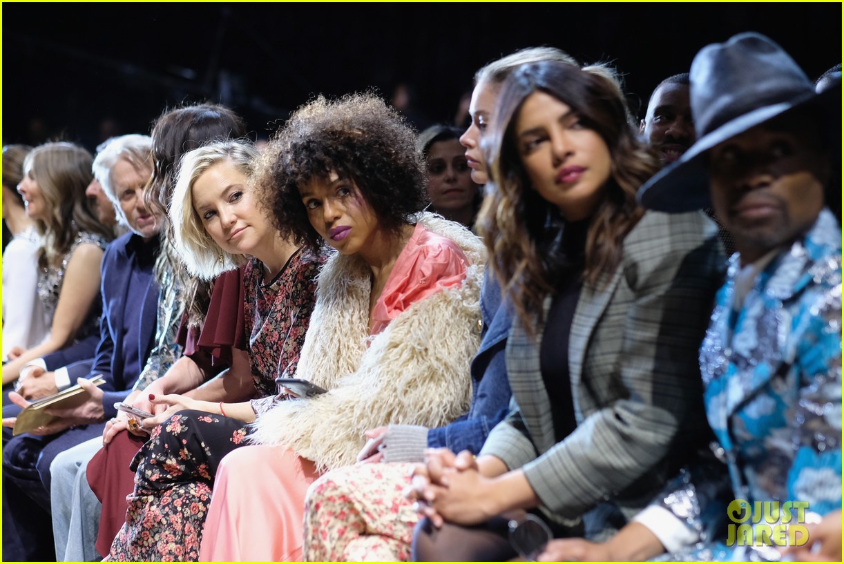 Kate Hudson, Priyanka Chopra & Kerry Washington Sit Front Row at ...