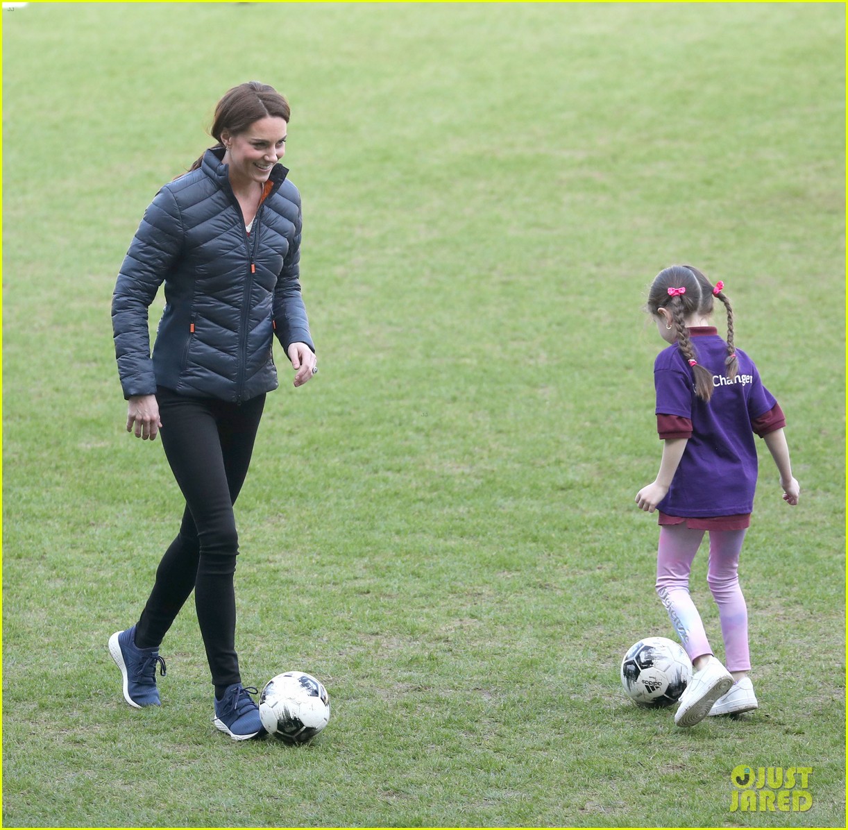 Duchess Kate Middleton Plays Soccer with Kids in Fun New Photos!: Photo ...