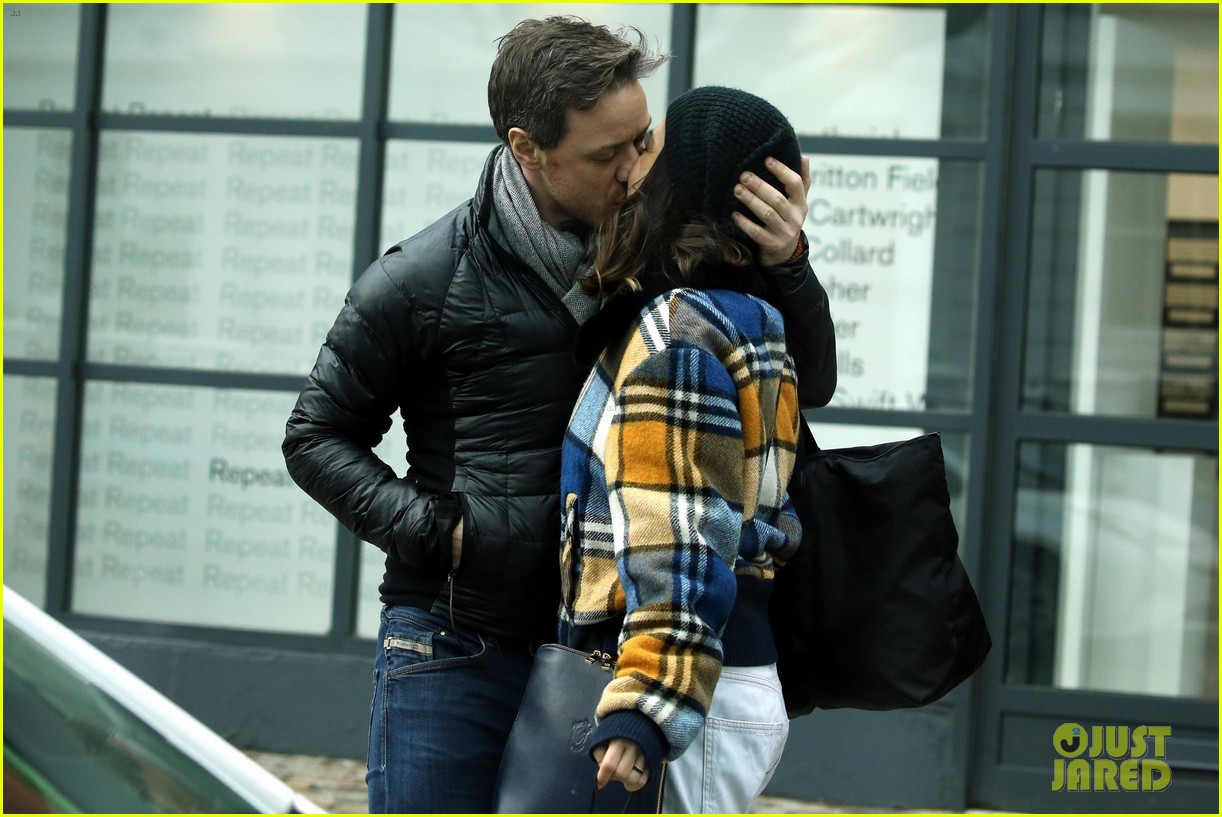 James McAvoy & Girlfriend Lisa Liberati Pack on PDA in Rare Photos ...