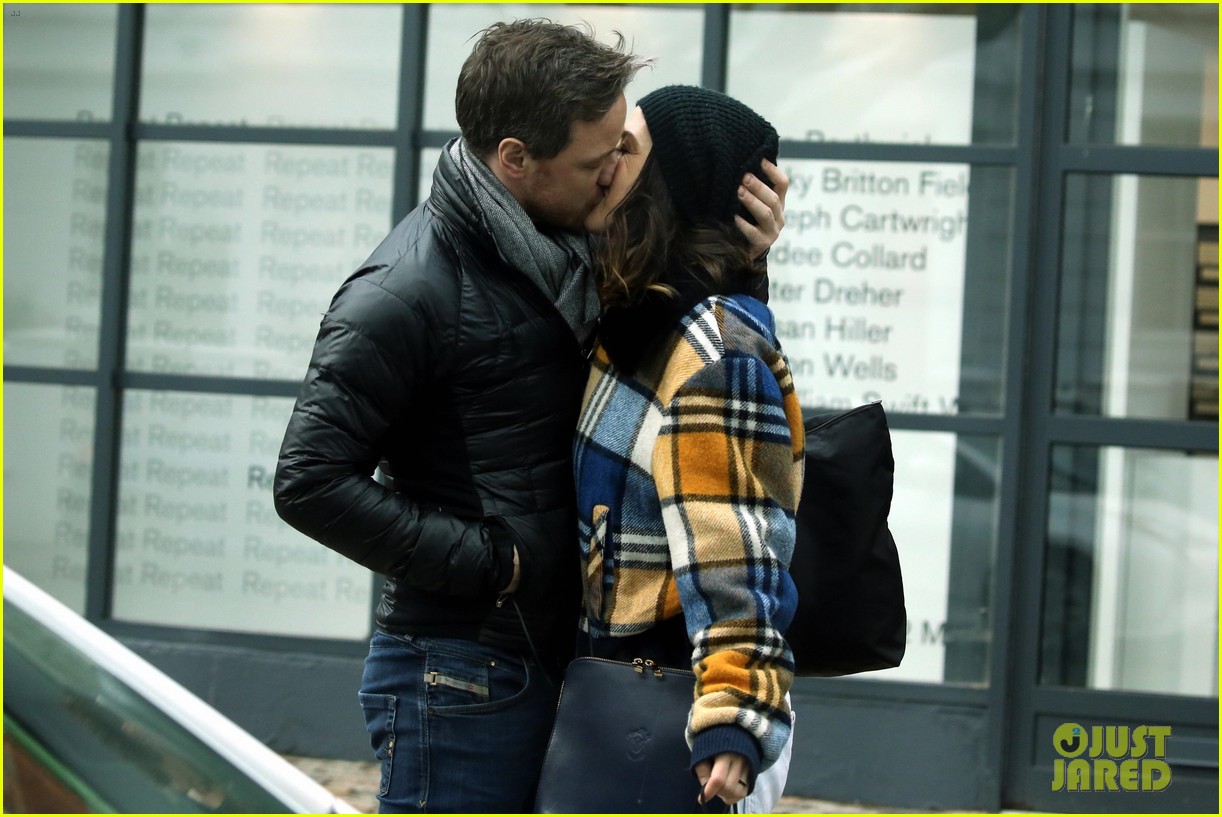 James McAvoy & Girlfriend Lisa Liberati Pack on PDA in Rare Photos ...