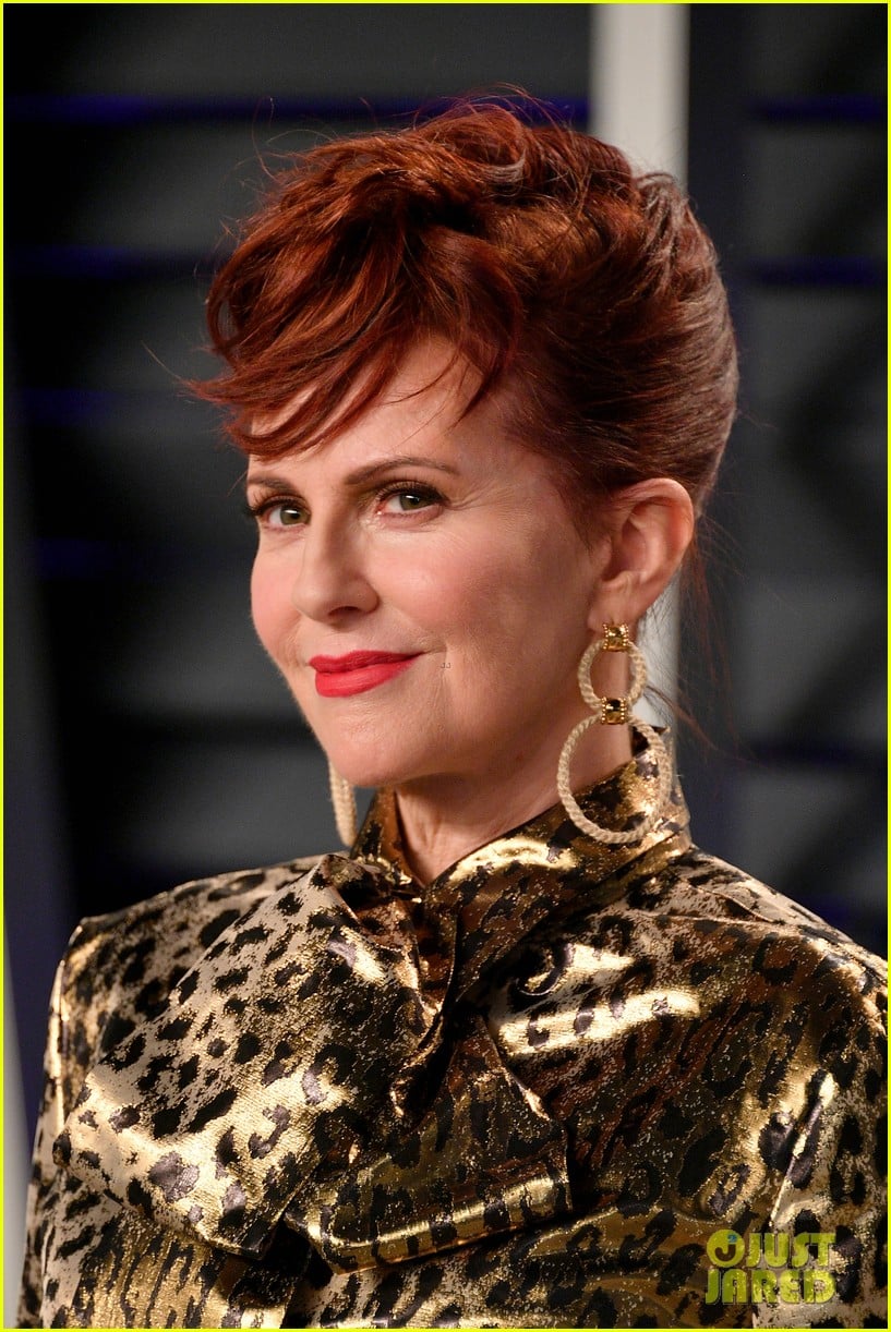 Megan Mullally Debuts Short Hair at Vanity Fair's Oscars Party: Photo ...