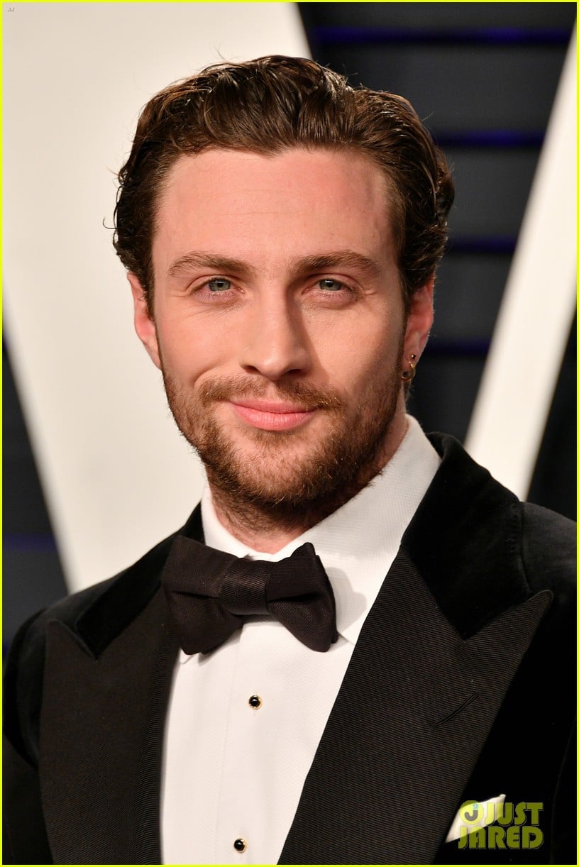 Aaron & Sam Taylor-Johnson Couple Up for Vanity Fair's Oscar Party ...