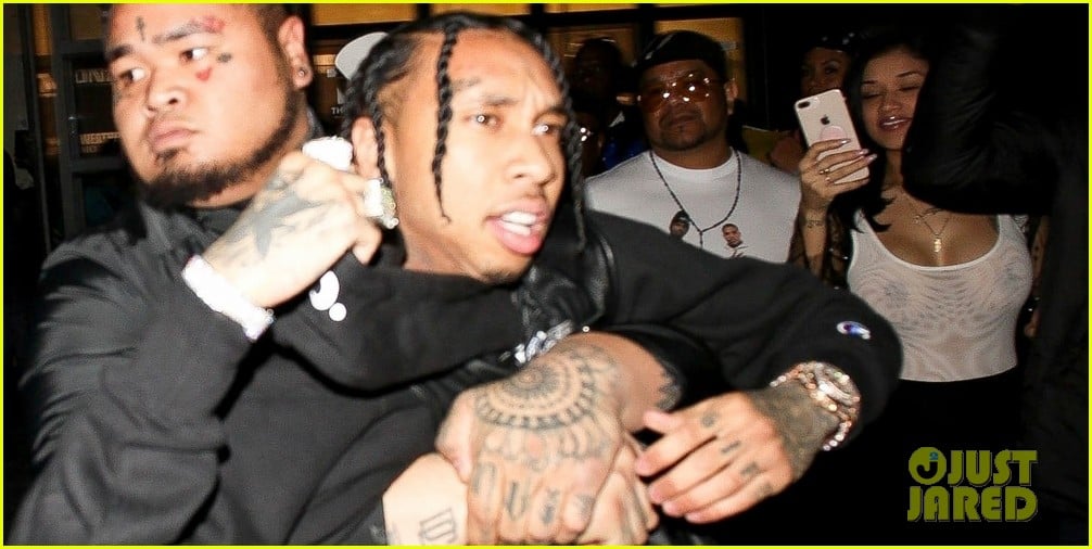 Tyga Gets Forcibly Kicked Out of Floyd Mayweather's Birthday Party in ...