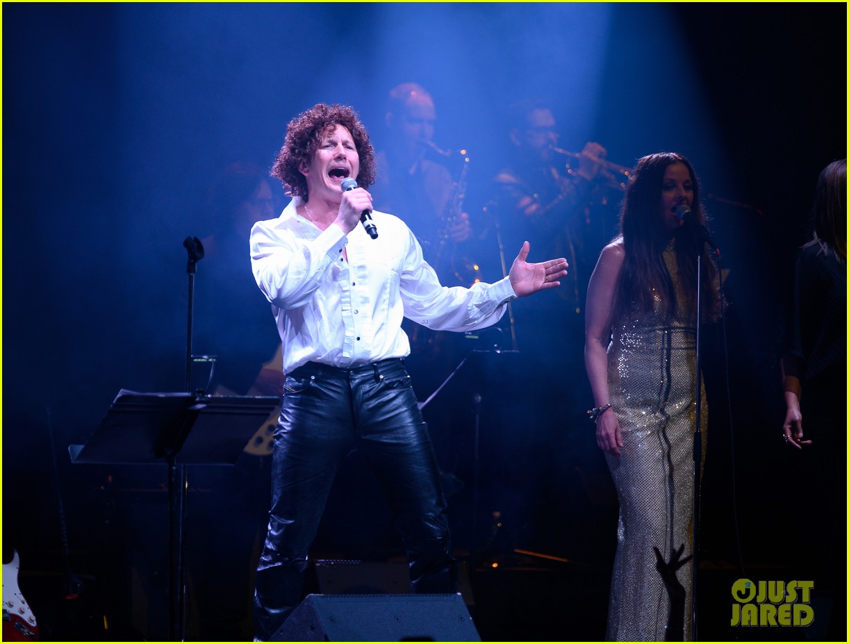 Patrick Wilson & Stephen Colbert Rock Out at Glitter Ball in Montclair ...