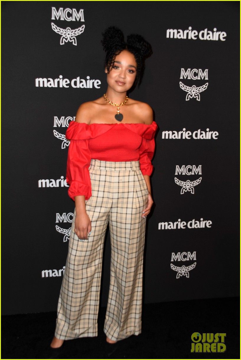 Nina Dobrev, Nikki Reed & Francia Raisa Step Out for Marie Claire's ...