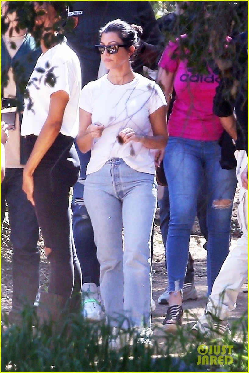 Kardashian-Jenners Attend Kanye West's Church Service in L.A.: Photo ...