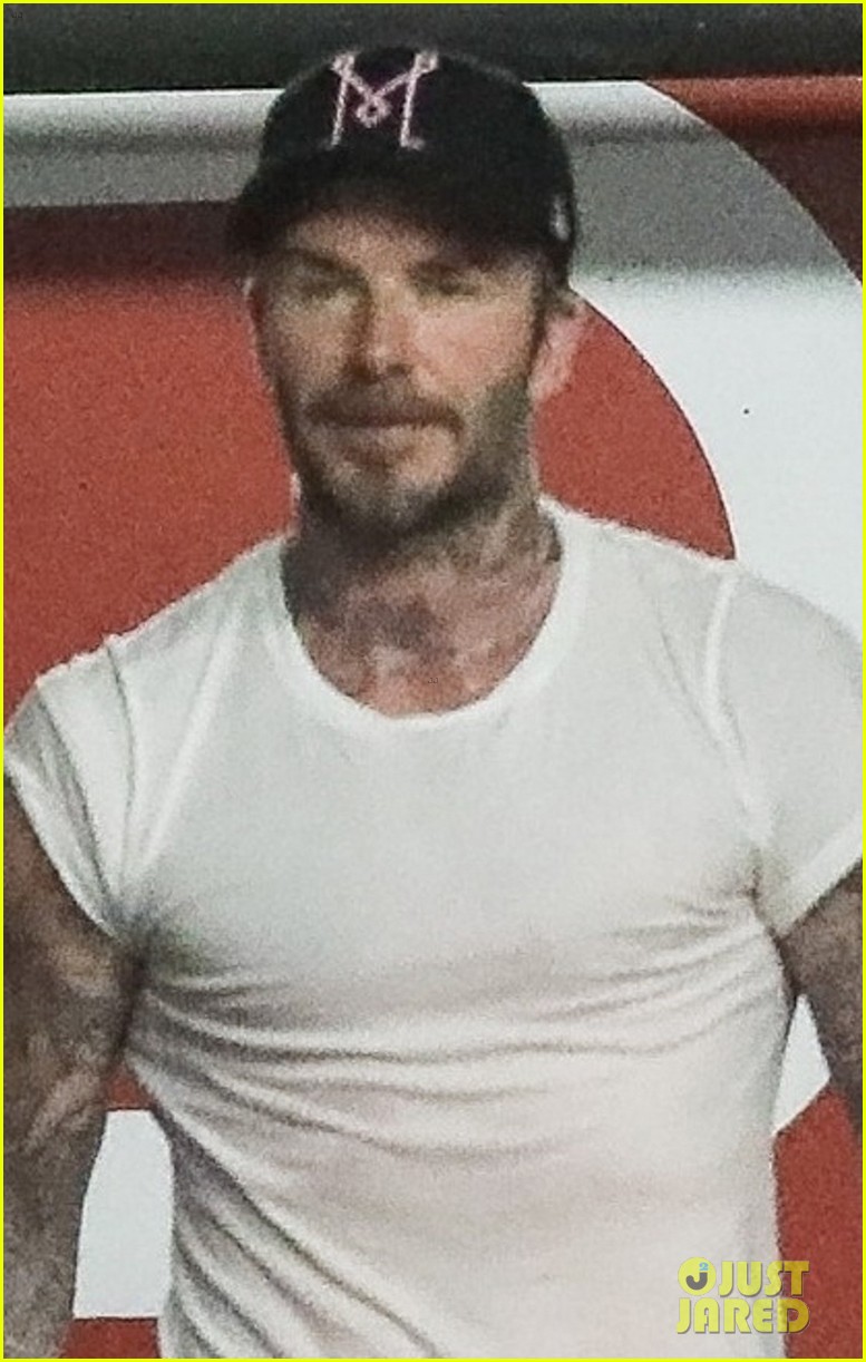 David Beckham Hits the Gym with a Friend in WeHo!: Photo 4276994 ...