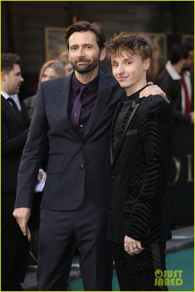 David Tennant Supports Son Ty at 'Tolkien' Premiere in London: Photo ...