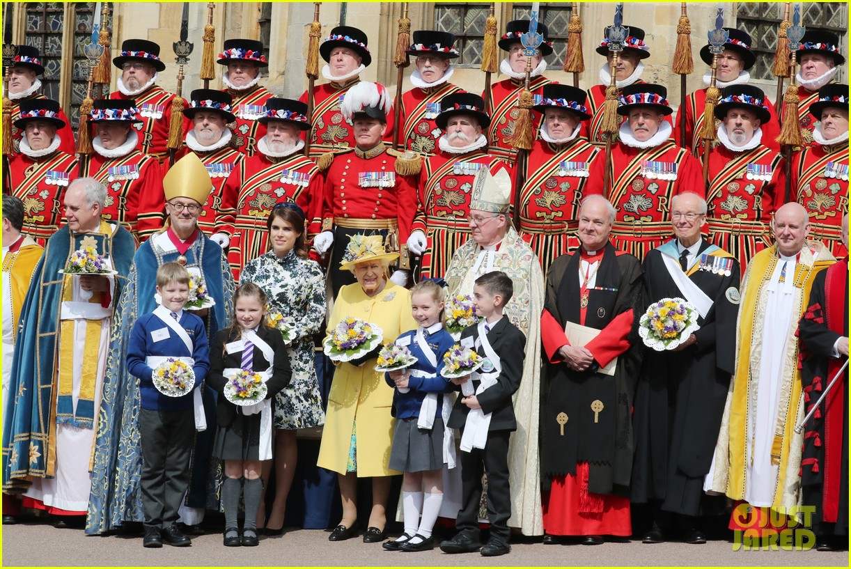 Queen Elizabeth Joined By Princess Eugenie for Easter Coin Ceremony ...