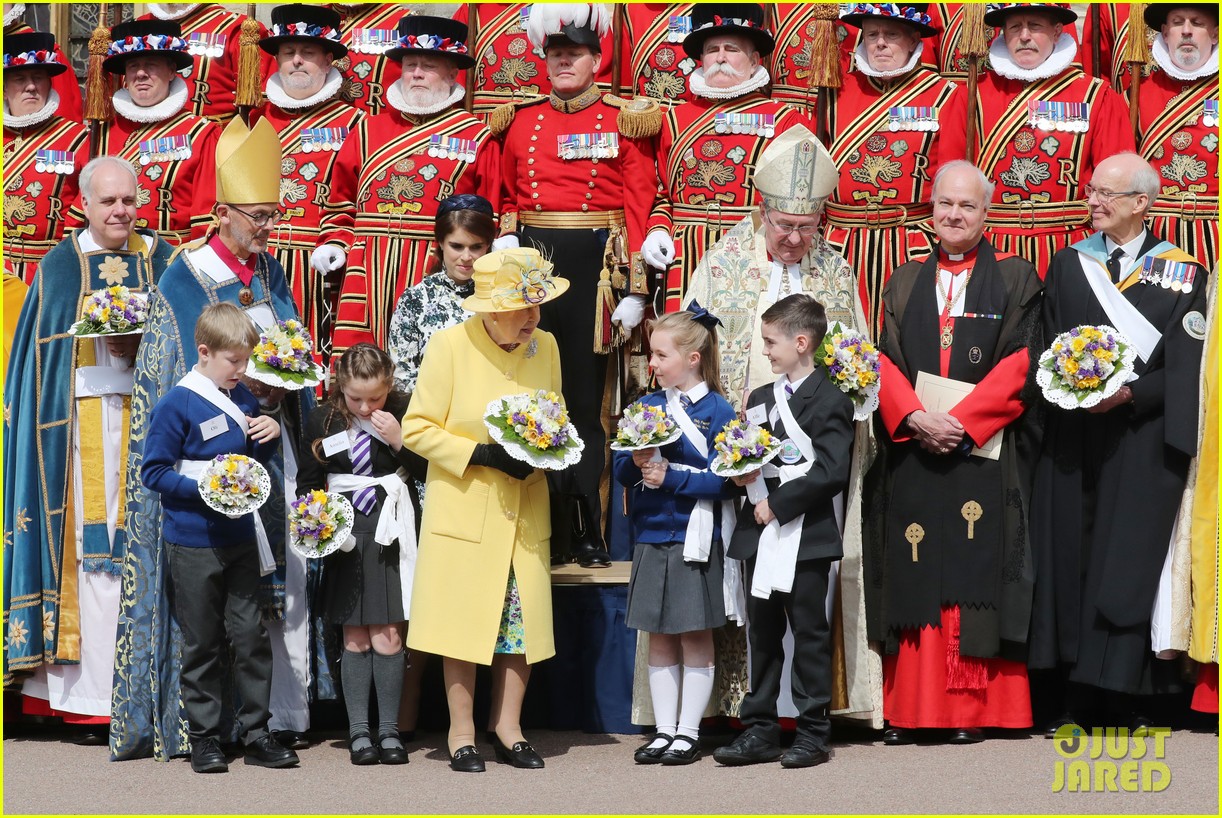 Queen Elizabeth Joined By Princess Eugenie for Easter Coin Ceremony ...