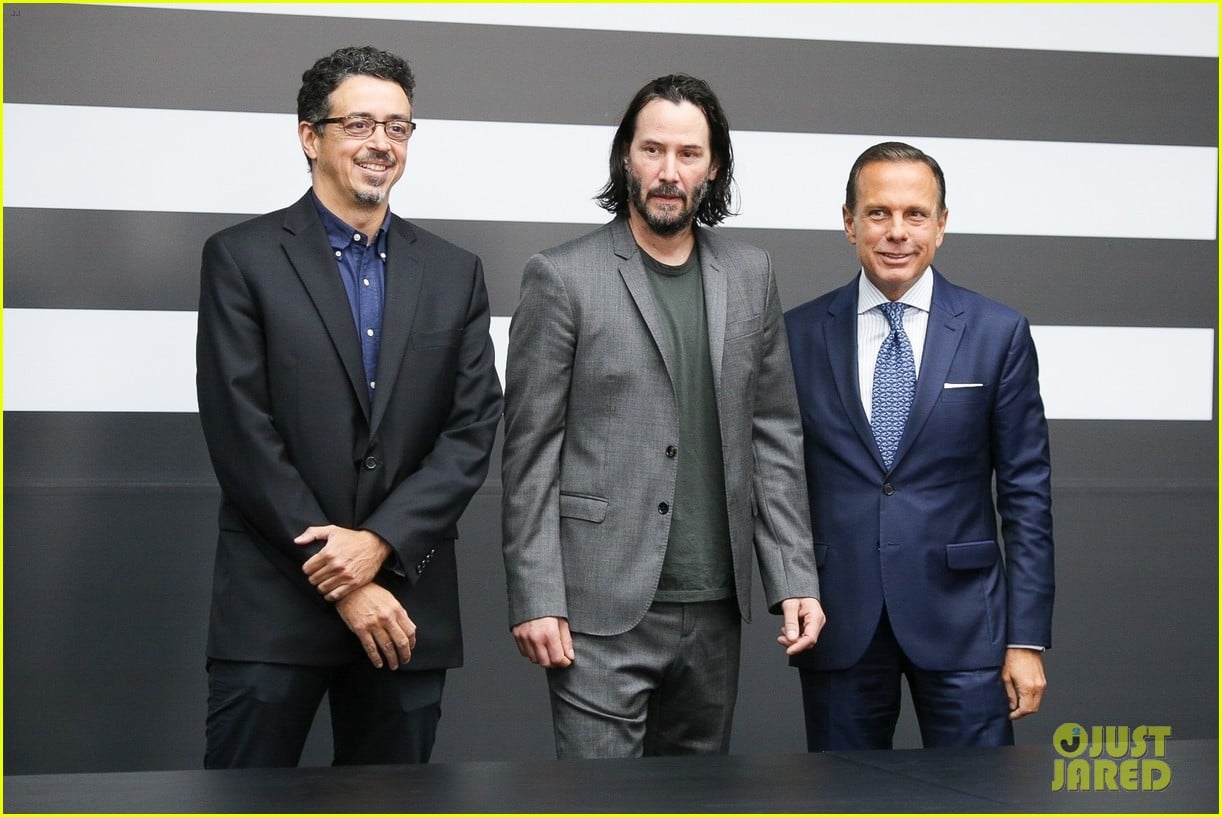 Keanu Reeves Meets with Governor of Sao Paulo to Discuss New Project ...