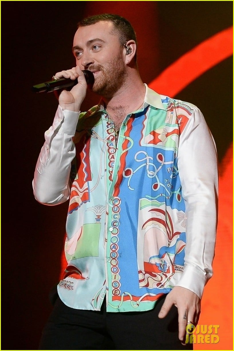 Sam Smith Rocks the Stage at Lollapalooza in Sao Paolo!: Photo 4268389 ...