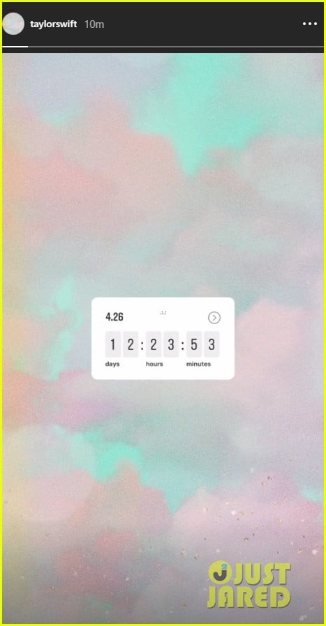Taylor Swift Hints at New Music, Begins Countdown Clock Set for April ...