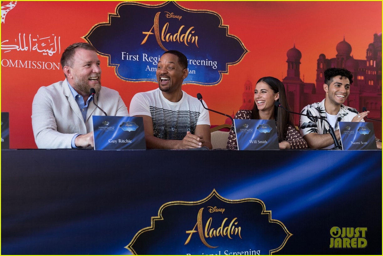 Will Smith & His 'Aladdin' Co-Stars Attend Royal Screening in Jordan ...