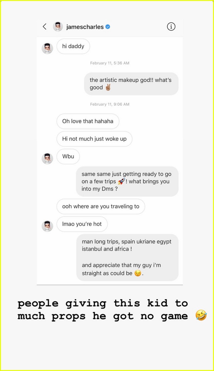 Model Jay Alvarrez Proves James Charles Slid Into His DMs & Hit on Him ...