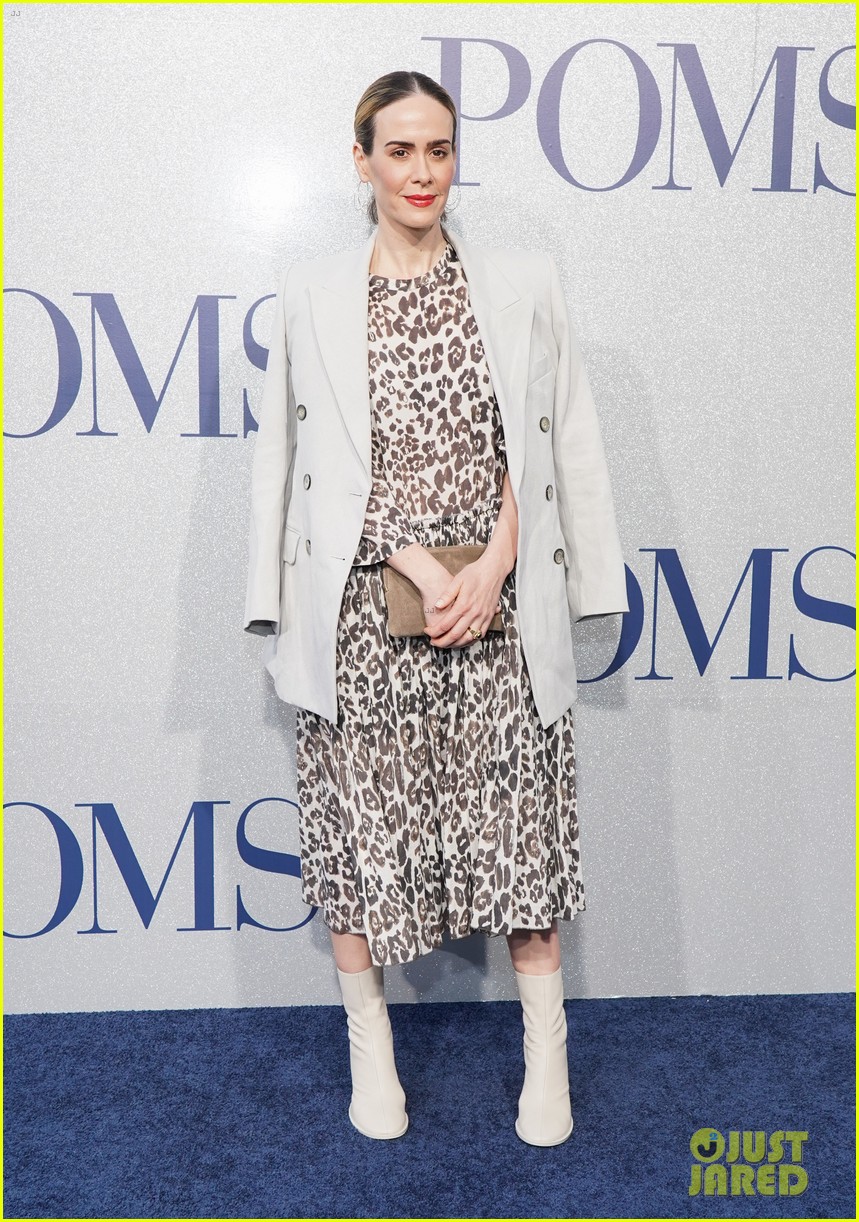 Diane Keaton Gets Support from Sarah Paulson at 'Poms' Premiere!: Photo ...