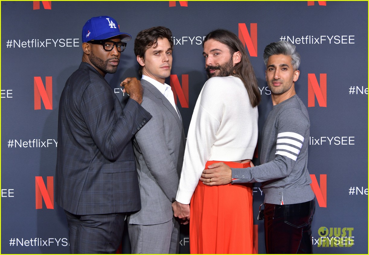 The 'Queer Eye' Fab 5 Step Out to Promote Their Netflix Series!: Photo ...
