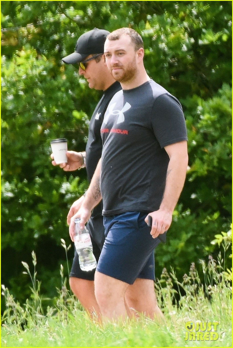 Sam Smith Goes for a Hike with His Trainer: Photo 4298274 | Photos ...