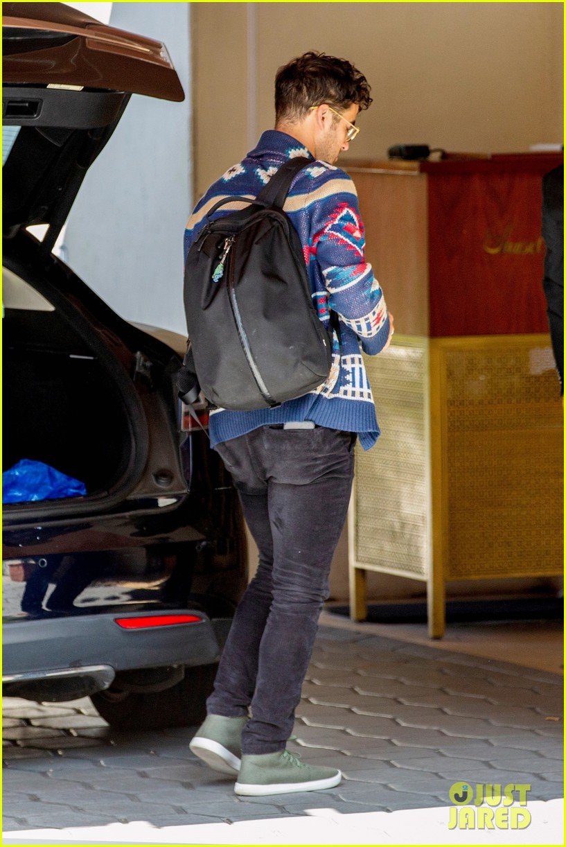 Darren Criss Gets Back to Work in LA After Paris Fashion Shows: Photo ...