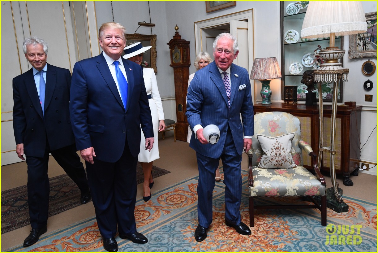 Duchess Camilla Goes Viral for Winking Behind Donald Trump's Back ...