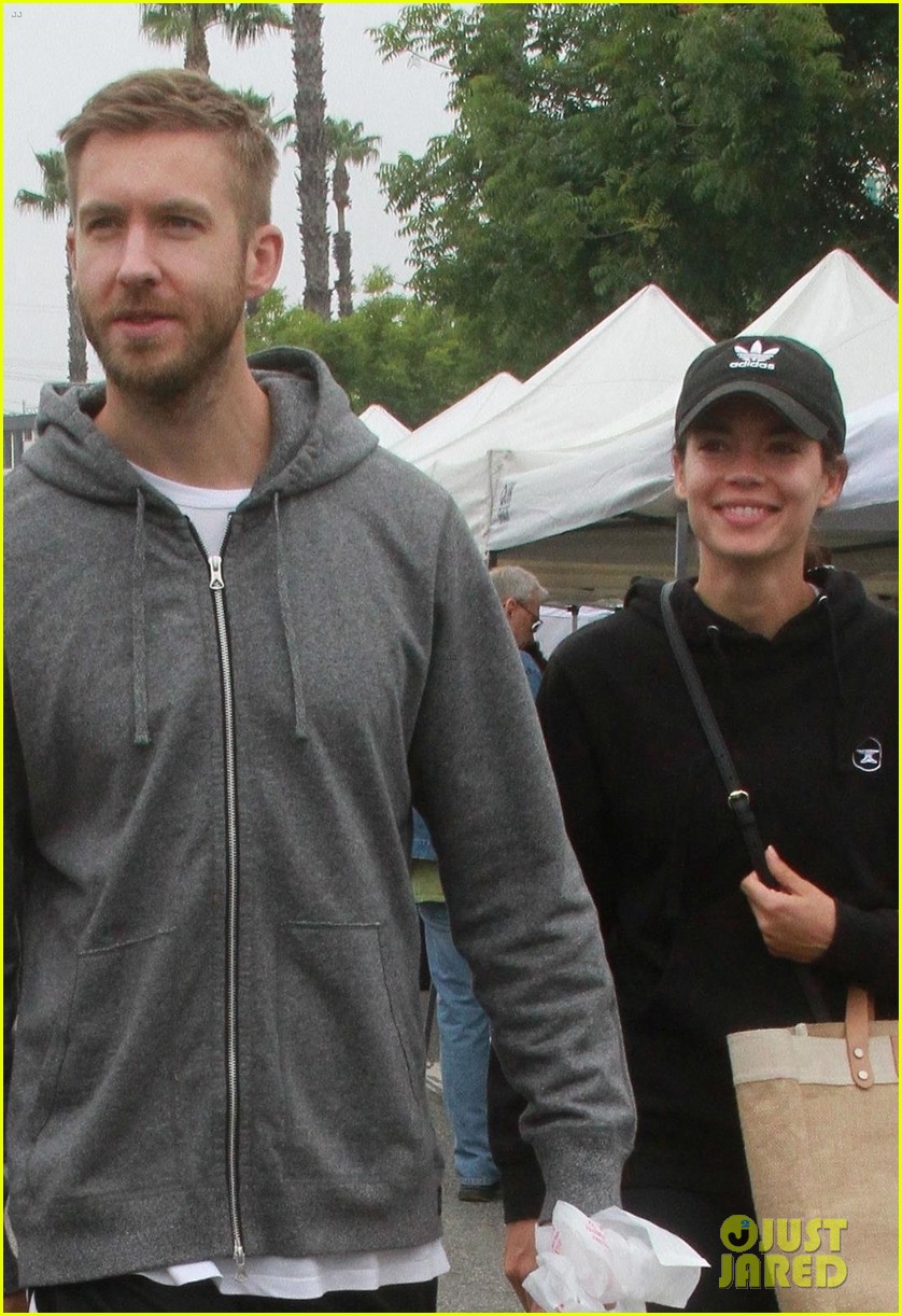 Calvin Harris & Girlfriend Aarika Wolf Spend the Day at Farmer's Market ...