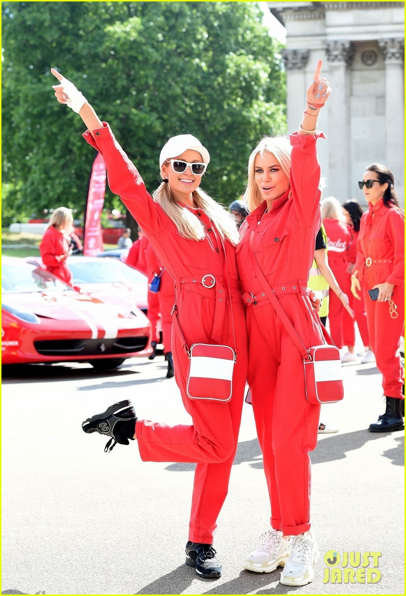 Paris Hilton & Caroline Stanbury Go Pretty in Pink for Cash & Rocket ...