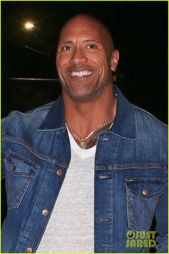 Dwayne Johnson is All Smiles During Night Out!: Photo 4312365 | Dwayne ...