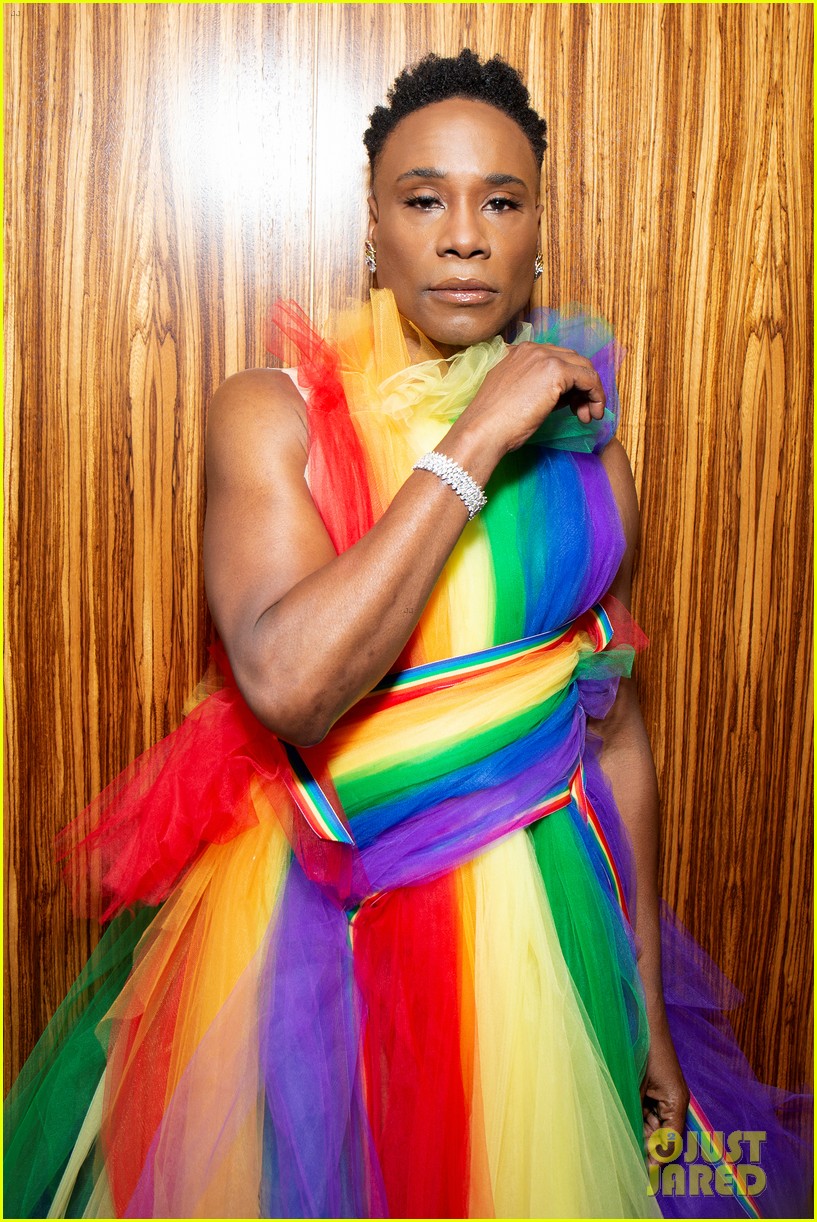 Billy Porter Wears Custom Rainbow Gown for World Pride, 'Pose' Ladies ...