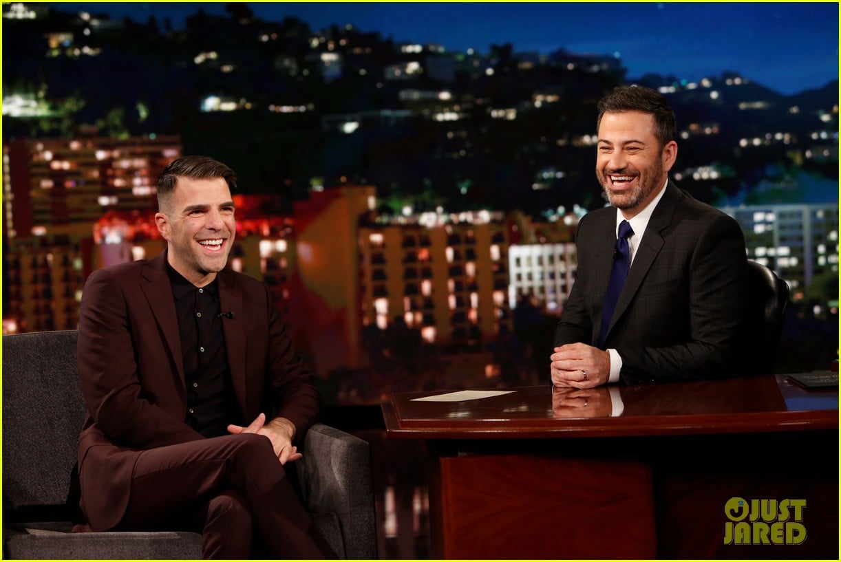 Zachary Quinto Remembers Leonard Nimoy on 'Kimmel': 'Love That Guy So Much': Photo 4304754 ...