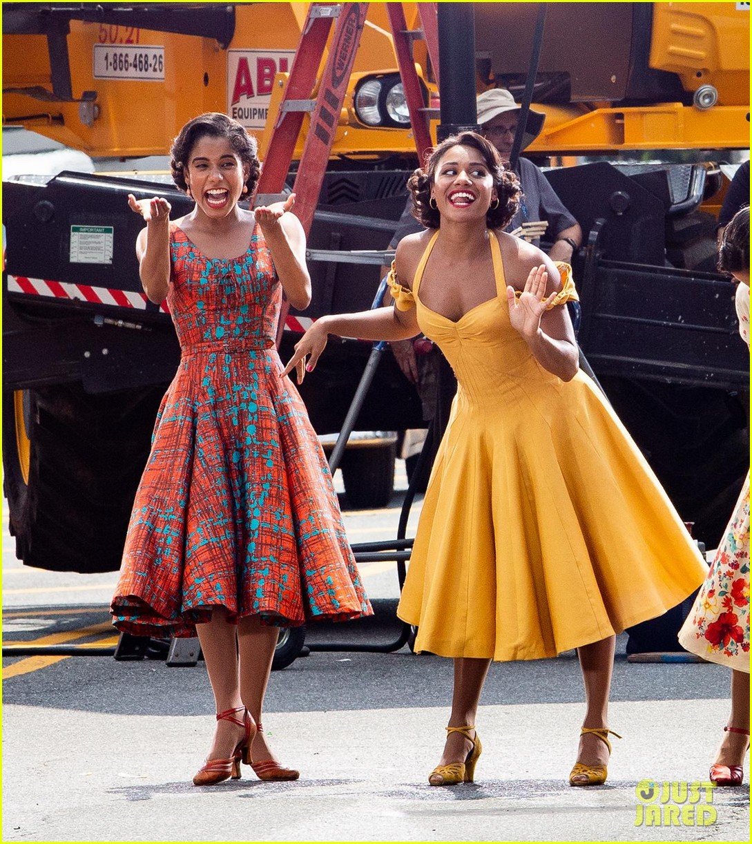 Ariana DeBose & David Alvarez Hit the Streets for 'West Side Story ...