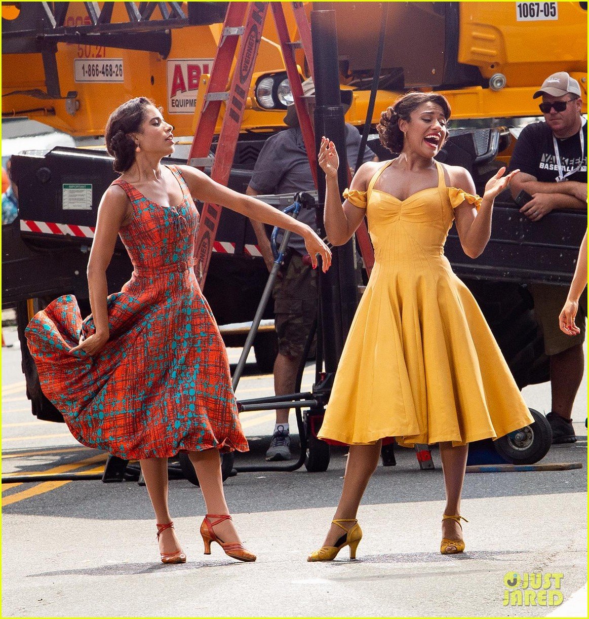 Ariana DeBose & David Alvarez Hit the Streets for 'West Side Story ...