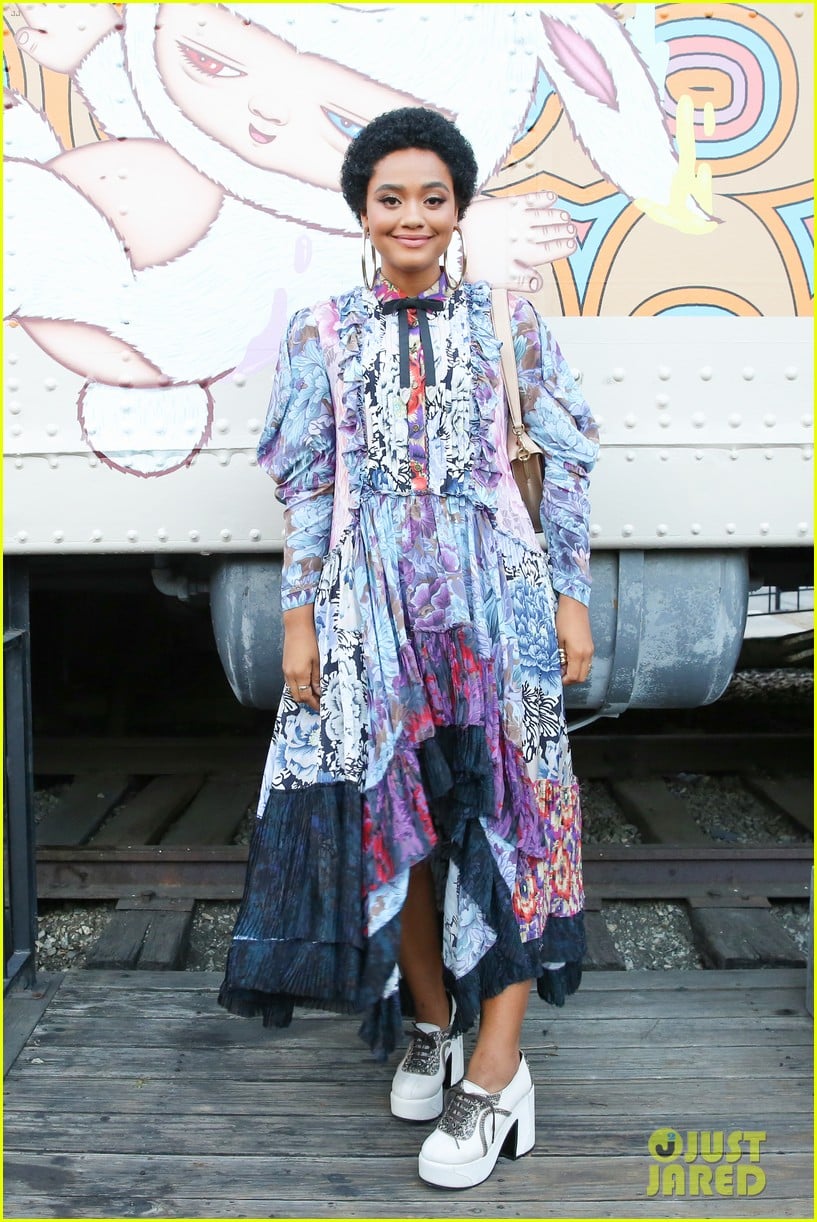 Alexandra Shipp, Kiersey Clemons & Logan Browning Look Lovely at Coach ...