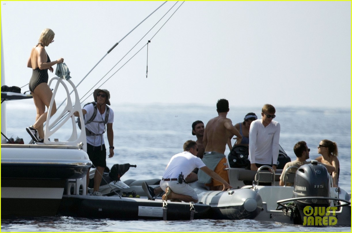 Katy Perry & Fiance Orlando Bloom Go for a Swim Together on Vacation in ...