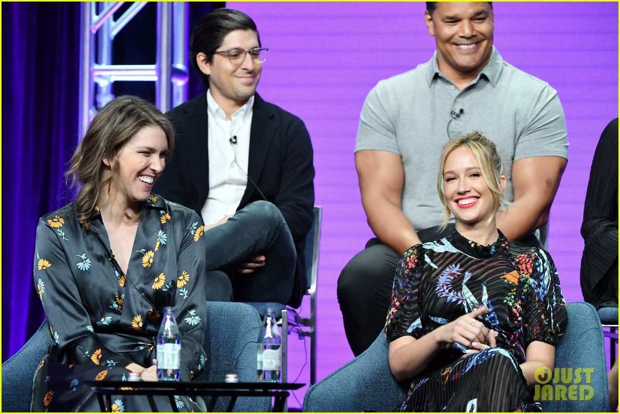 Anna Camp & Bradley Whitford Promote 'Perfect Harmony' at Summer TCAs ...