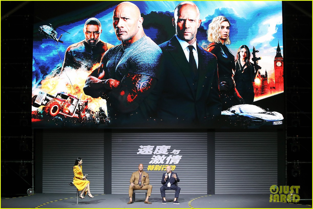 Dwayne Johnson & Jason Statham Bring 'Hobbs & Shaw' To China!: Photo 4330912 | Dwayne Johnson ...