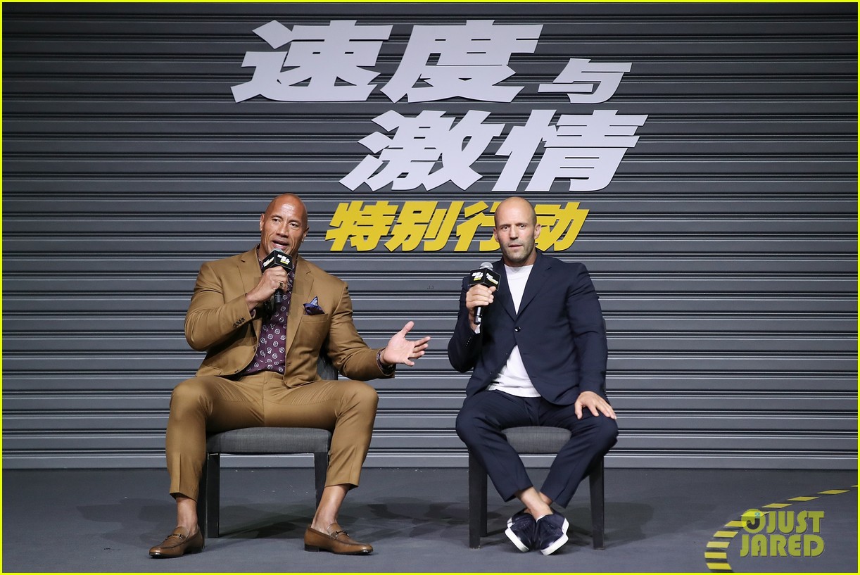 Dwayne Johnson & Jason Statham Bring 'Hobbs & Shaw' To China!: Photo 4330914 | Dwayne Johnson ...