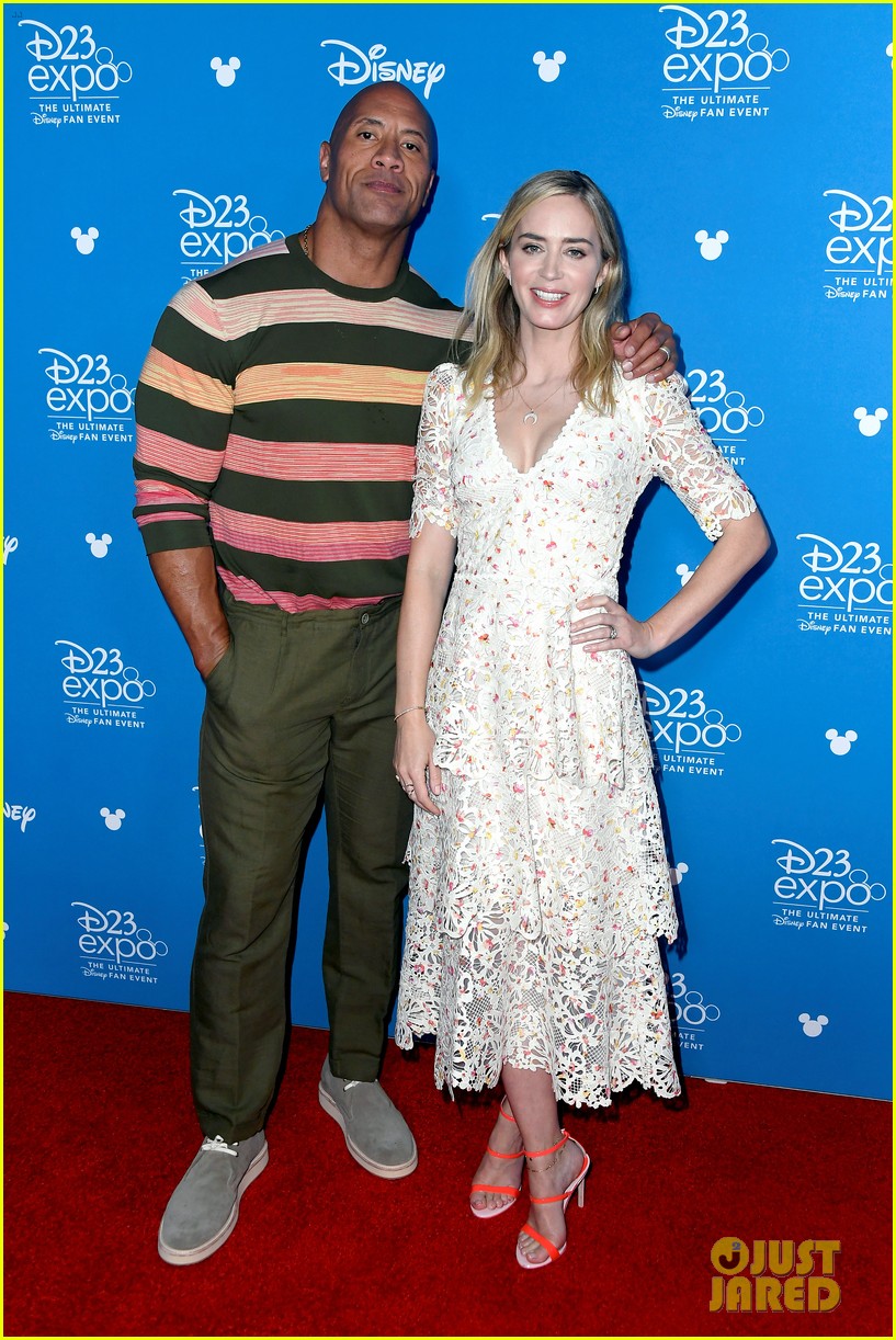 Dwayne Johnson & Emily Blunt Unveil Competing 'Jungle Cruise' Trailers at D23: Photo 4339468 ...