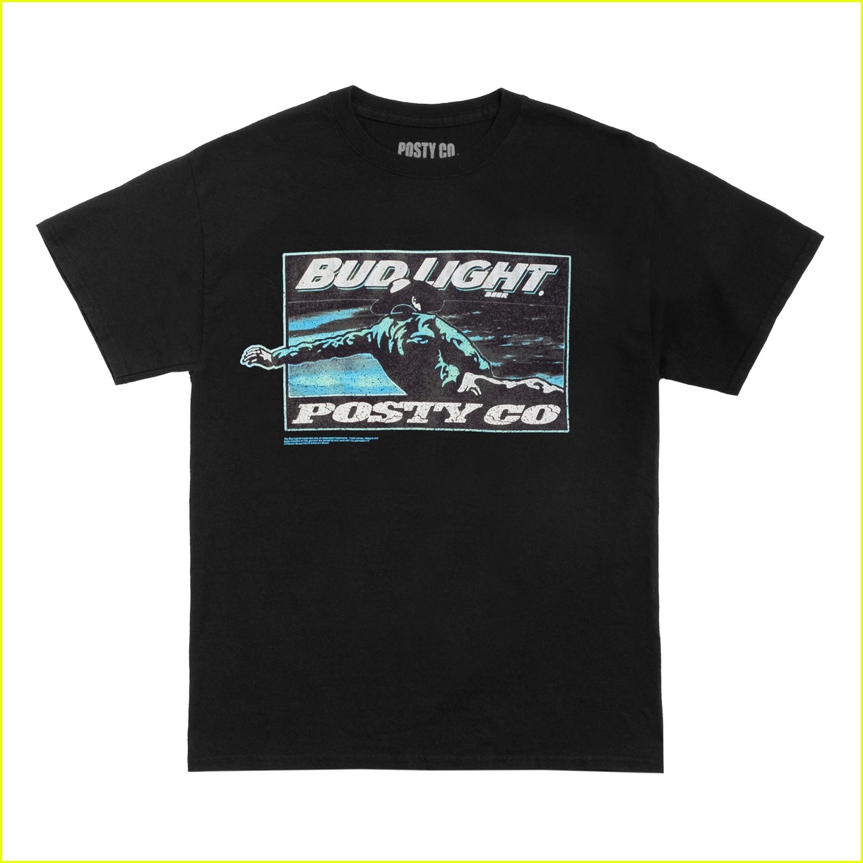 Post Malone Models His New Merch Collaboration with Bud Light: Photo ...
