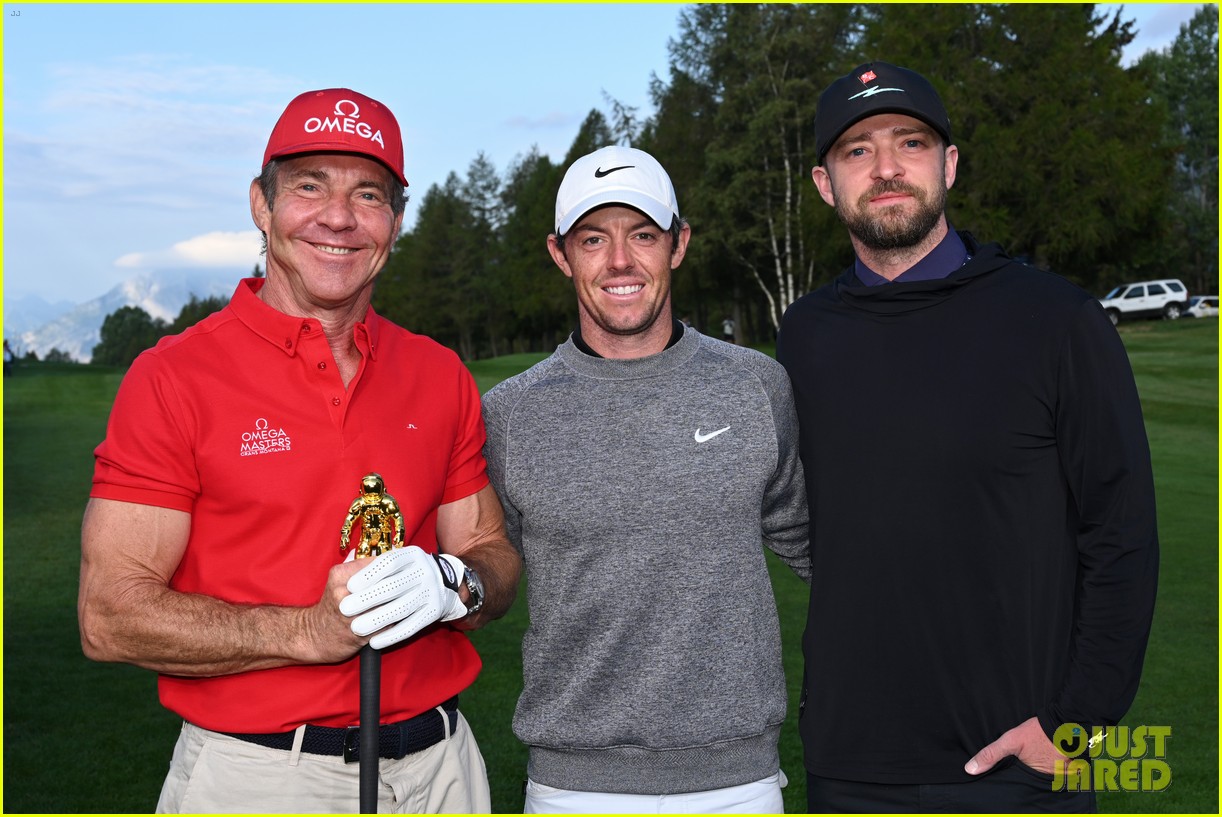 Justin Timberlake Wins Omega Celebrity Masters Trophy for Best Score ...