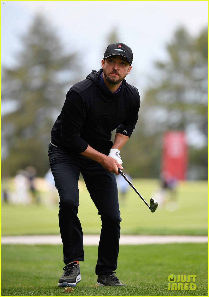 Justin Timberlake Wins Omega Celebrity Masters Trophy for Best Score ...