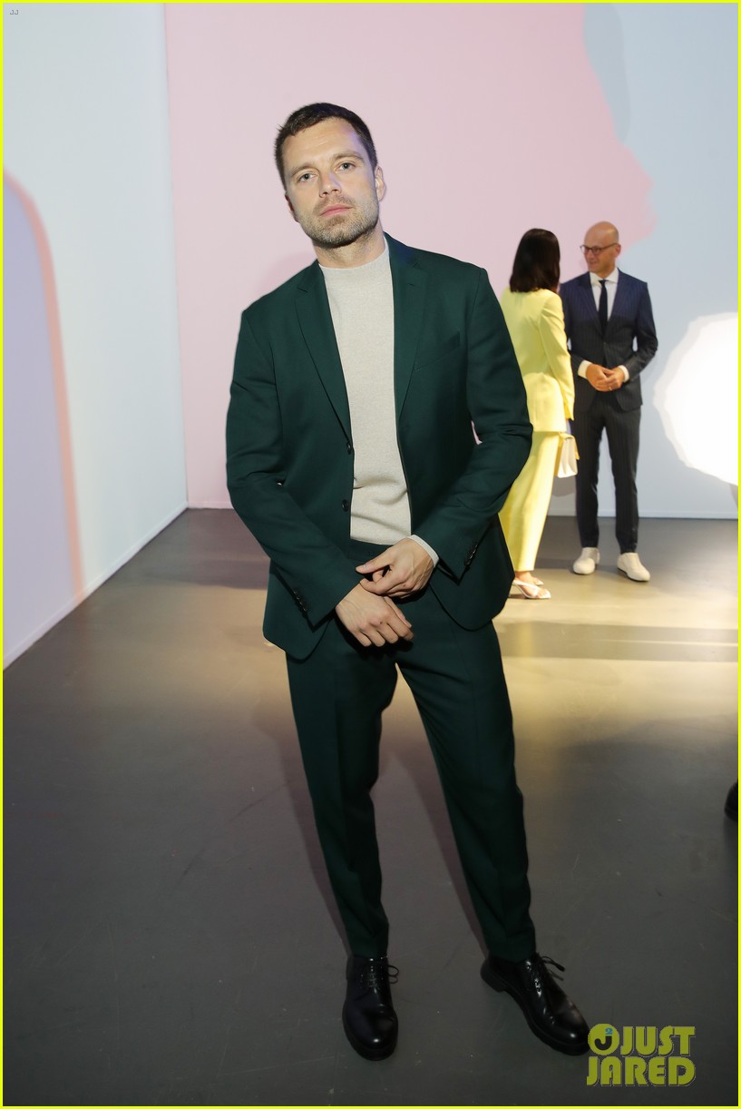 Chloe Bennet Attends Boss Fashion Show with Dylan Sprouse & Barbara ...