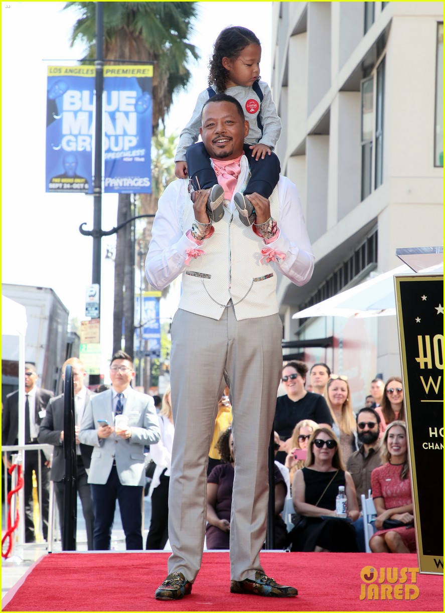 Terrence Howard's Kids Steal the Show at His Hollywood Walk of Fame ...