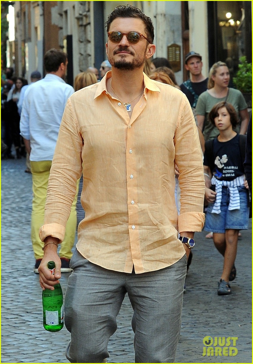 Katy Perry & Orlando Bloom Couple Up For Shopping Trip in Rome!: Photo ...