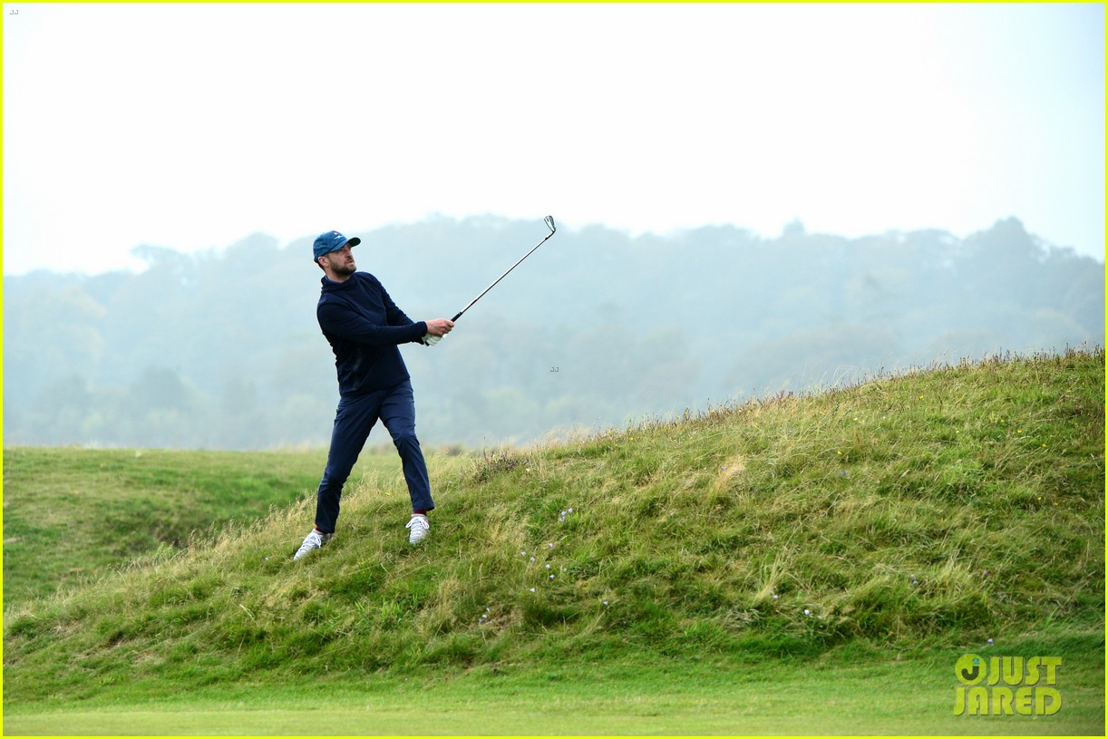Justin Timberlake Has Been Playing Golf All Week in Scotland!: Photo ...