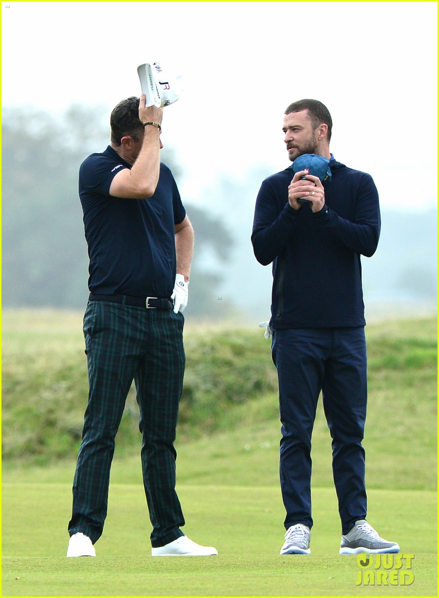 Justin Timberlake Has Been Playing Golf All Week in Scotland!: Photo ...