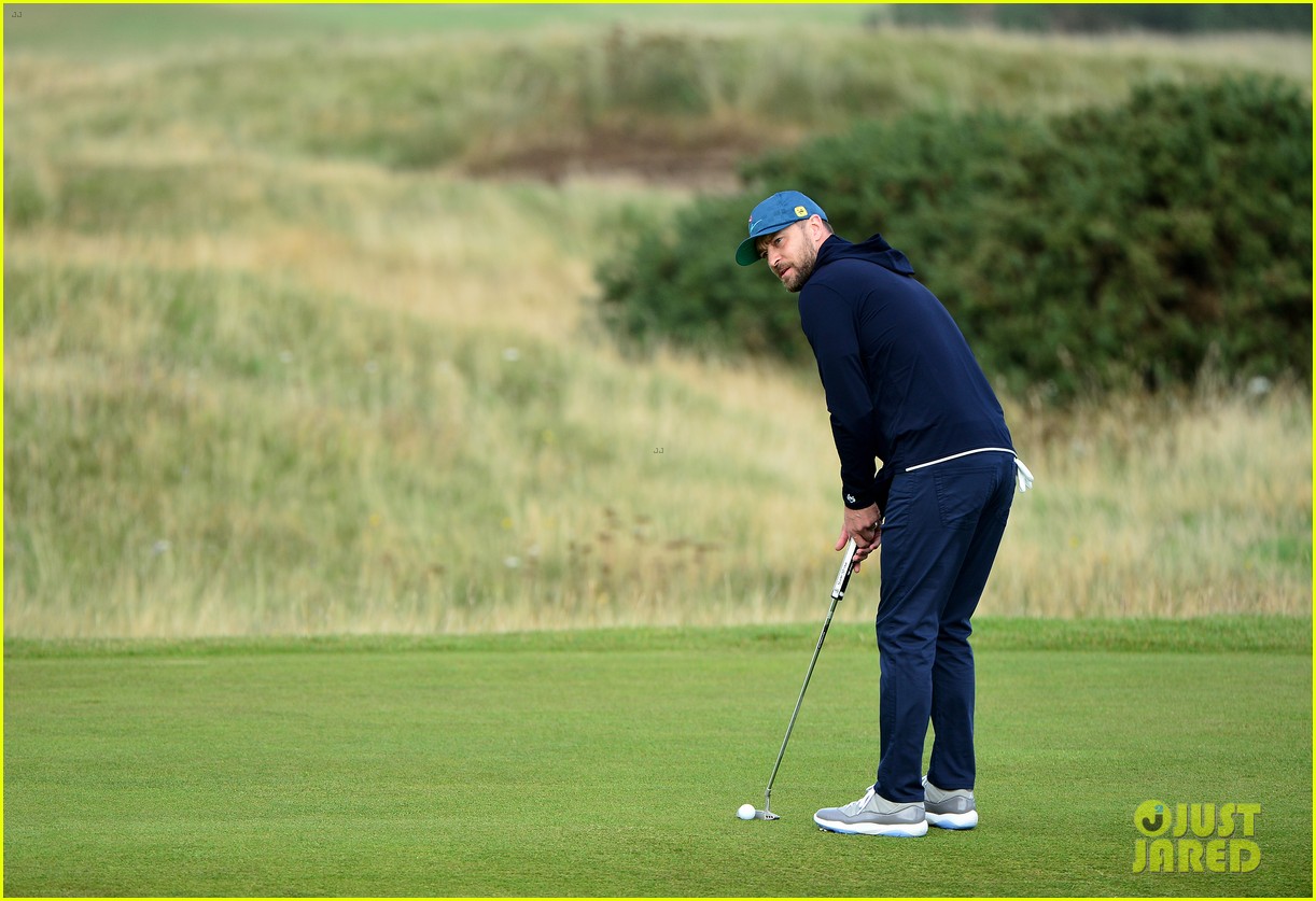 Justin Timberlake Has Been Playing Golf All Week in Scotland!: Photo ...